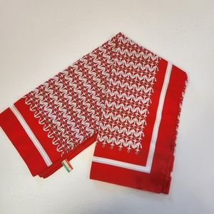 Vintage | Accessories | Vintage 7s Red Nautical Square Scarf ...